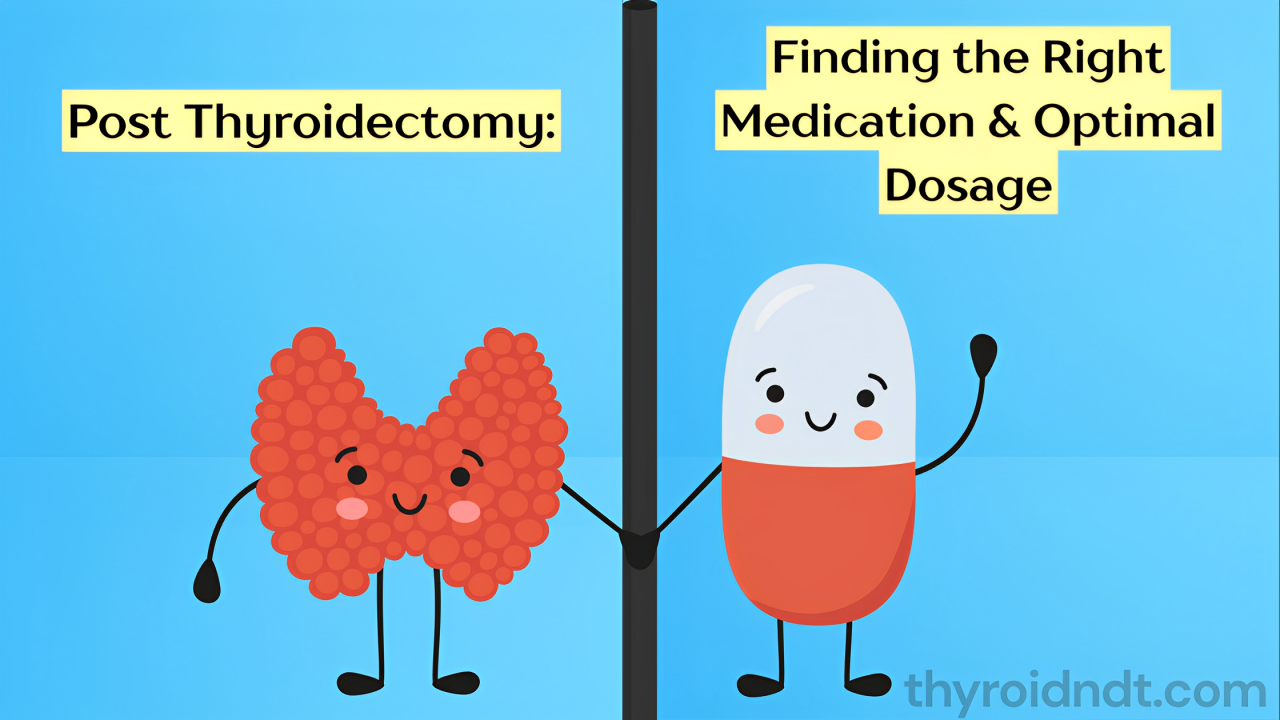 Life After Thyroidectomy: Finding the Right Medication & Optimal Dosag ...