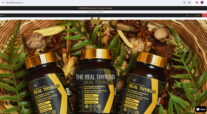 Real Thyroid 60mg NDT | Natural Desiccated Thyroid Extract – Thyroid ...